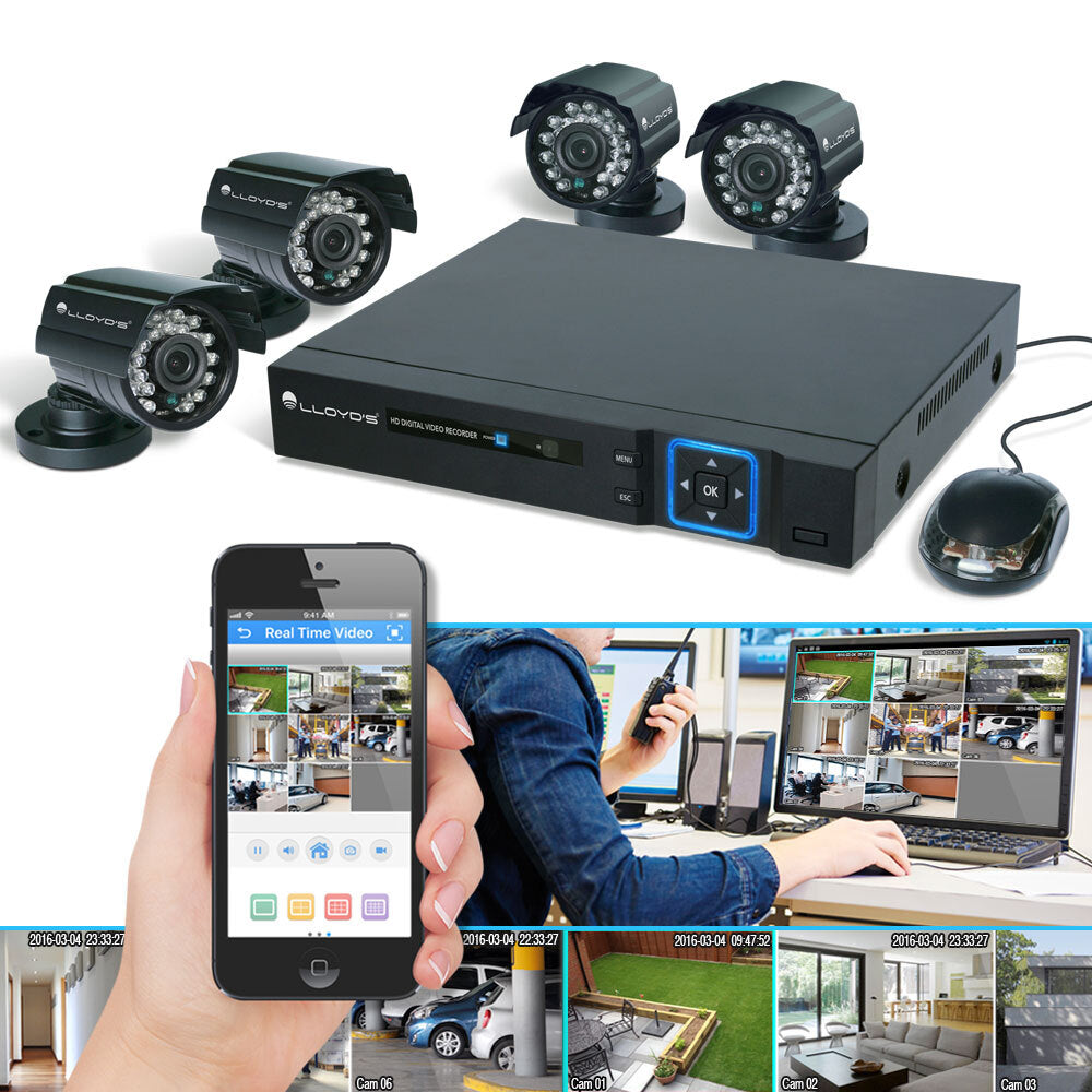 Sistema de video vigilancia de alta definicion AHD (DVR) (LC-1138 ...