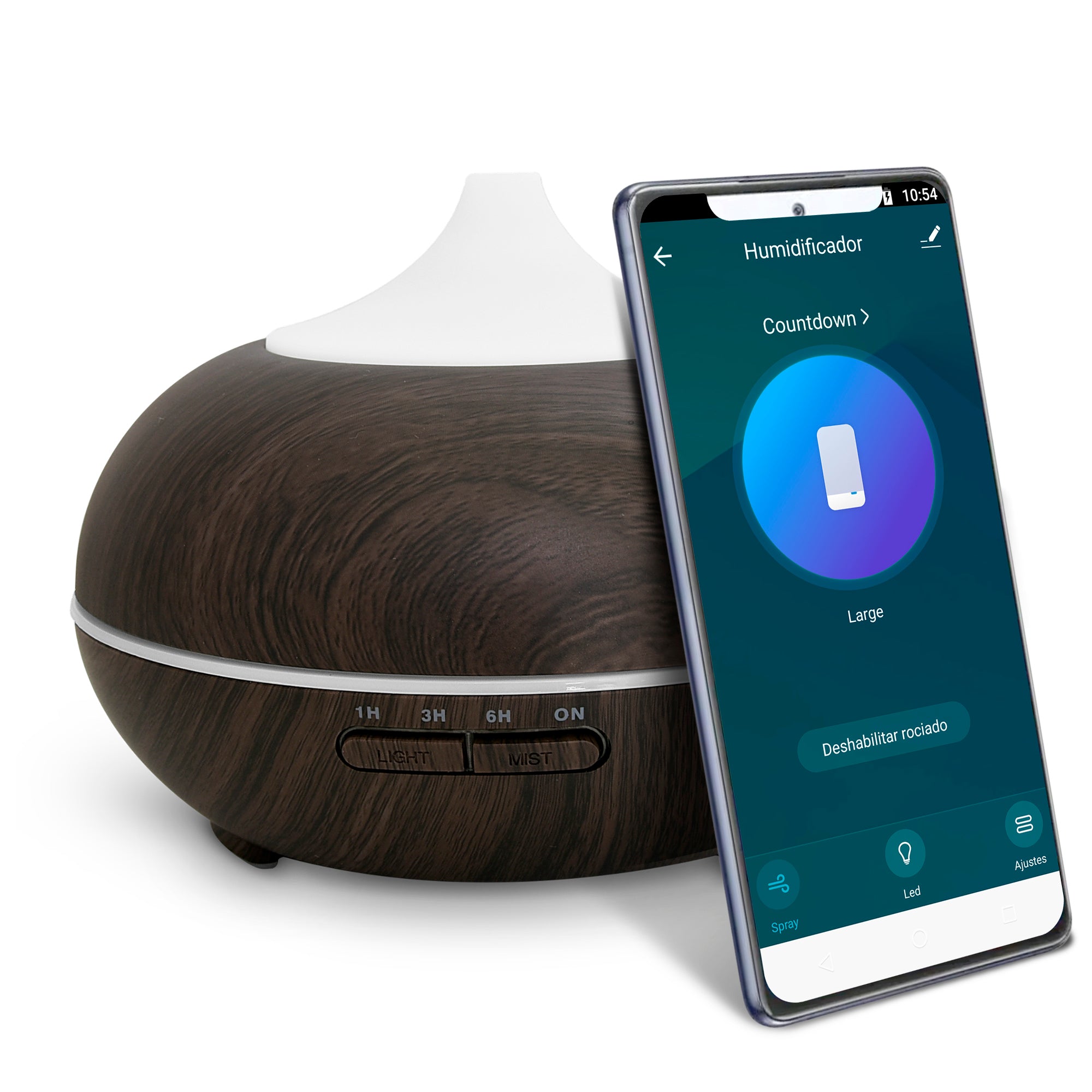 Difusor Inteligente de Aromas - color chocolate (LC-1239)– Lloyds Smart